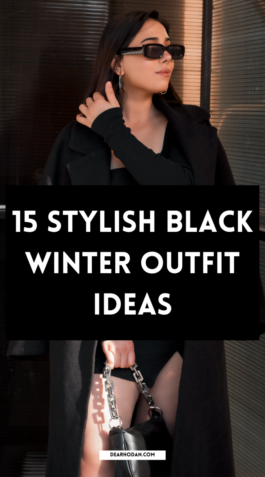 Stylish Black Winter Outfit Ideas